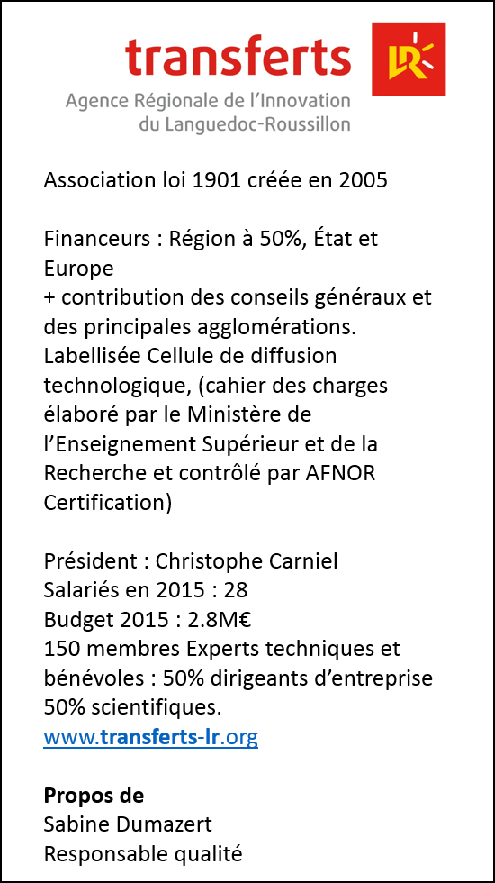 ISO 9001: la qualité de l'organisation de Transferts LR certifiée