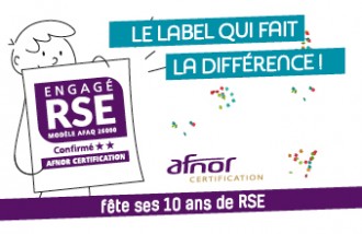 Engagé RSE: un nouvel habillage pour fêter 10 ans de RSE